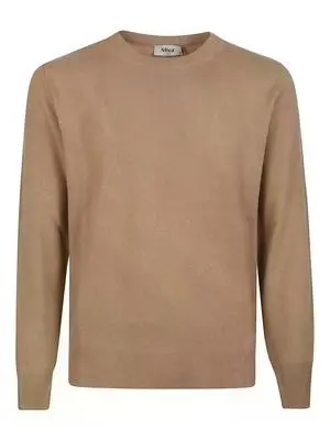Altea Crew-neck Cashmere Sweater - Brown