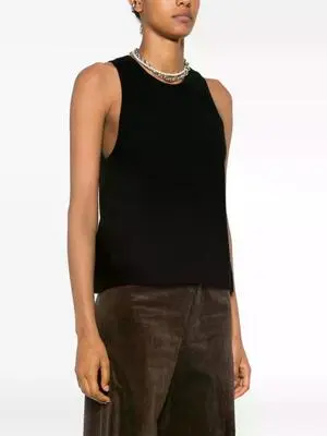 Vanessa Bruno Crew-neck Sleeveless Vest
