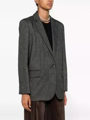 Vanessa Bruno Pinstripe Single-breasted Blazer