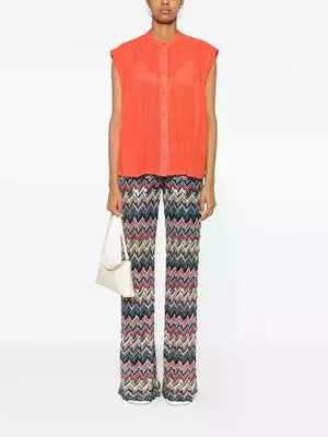 Vanessa Bruno Buttoned-front Sleeveless Shirt