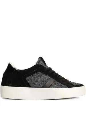 D.a.t.e. Hill Glitter Panelled Sneakers
