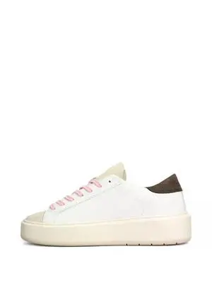 D.a.t.e. Hill Glitter-stripe Platform Sneakers