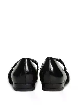 Roberto Festa Frayed Flat Pumps