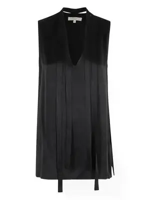 Antonelli Firenze Ribbon-detailing Sleeveless Blouse