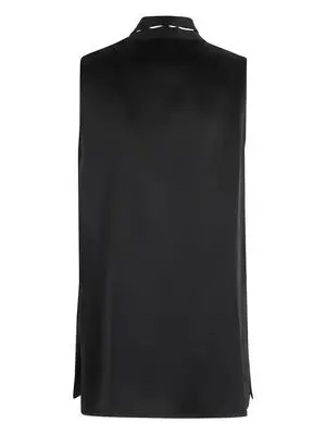 Antonelli Firenze Ribbon-detailing Sleeveless Blouse