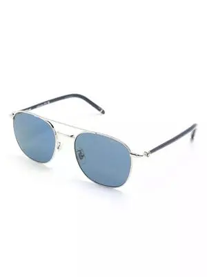 Montblanc Logo-plaque Pilot-frame Sunglasses