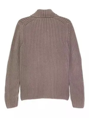 Iris Von Arnim Ribbed Double-breasted Cashmere Cardigan