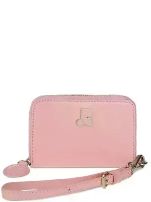 REST&RECREATION Zippy Leather Wallet - Pink
