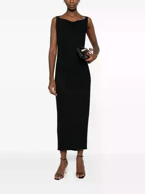 STEPHAN JANSON Draped Midi Dress