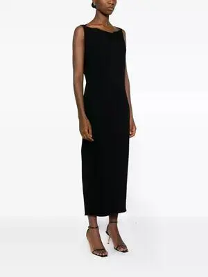 STEPHAN JANSON Draped Midi Dress