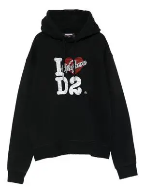 Dsquared2 Graphic Sweatshirts Hoodies For Women