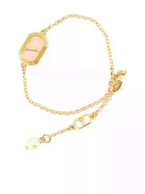 Valentino Garavani Logo-detail Bracelet - Gold