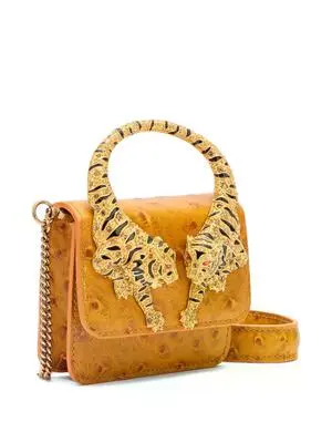 Roberto Cavalli Mini Embossed Tote Bag