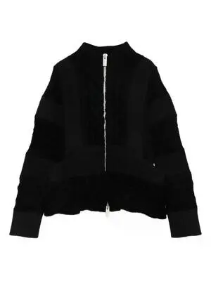 Sacai Paneled Knitwear For Women