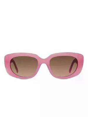 Givenchy Oval-frame Sunglasses - Pink