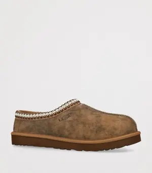 UGG Suede Tasman Baxter Slippers - Beige