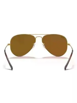 Ray-ban Aviator-frame Sunglasses - Brown