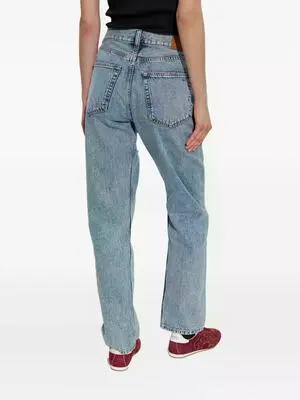 Amiri Distressed Straight Leg Jeans