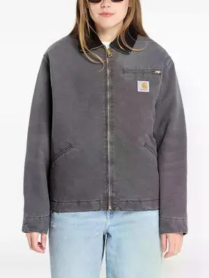 Carhartt Work In Progress Og Detroit Zip-up Jacket - Grey