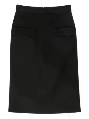 Alexander McQueen Pocket-detail Midi Skirt