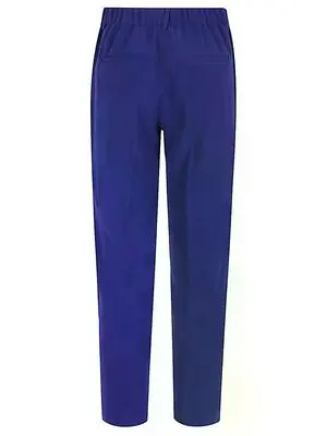 Alberto Biani Elastic-waist Trousers - Blue