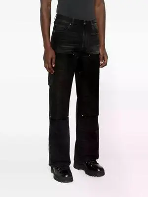 Amiri Monogram Knee Panel Jeans