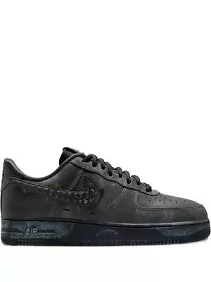Nike Air Force 1 Metalwork Low Sneakers - Black