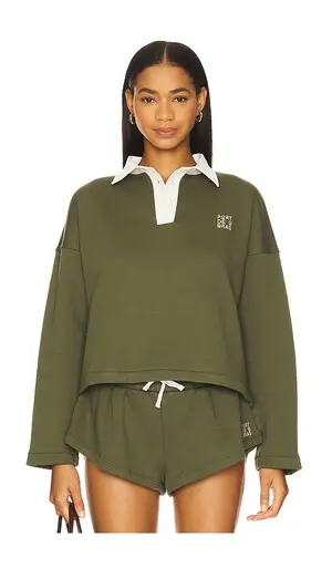 PORT DE BRAS Sofia Sweater - Olive