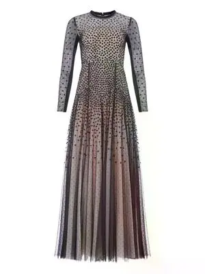 NEEDLE & THREAD Sequin-embellished Maxi Dress
