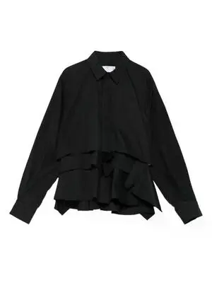 Sacai Layered Ruffled Shirt
