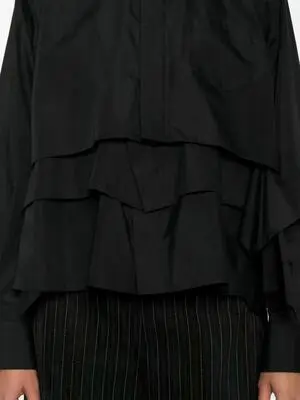 Sacai Layered Ruffled Shirt