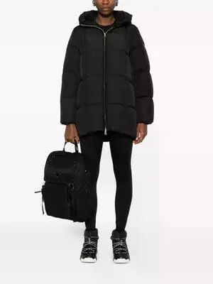 Moncler Darbon Quilted Hooded Jacket - Black