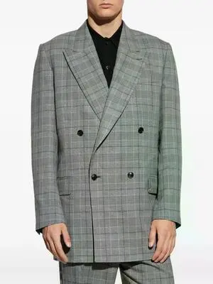 Amiri Double-breasted Blazer - Grey