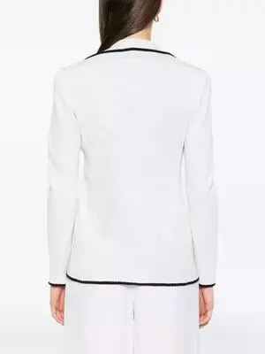 Giorgio Armani Ribbed-trim Blazer