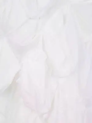 Comme Des Garçons Ruffled Sleeveless T-shirt