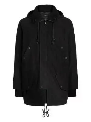 Dolce & Gabbana Hooded Drawstring Jacket