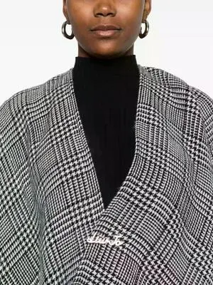Liu Jo Houndstooth Cape