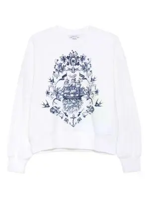 Alexander McQueen Graphic-print Sweatshirt