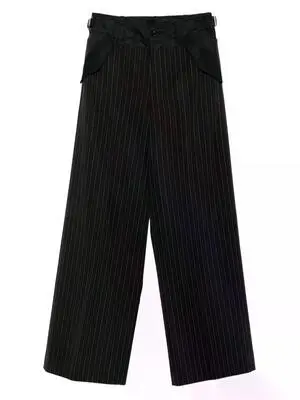 Sacai Pinstriped Bottoms For Women