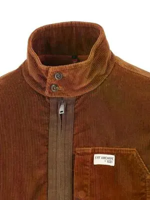 FAY Corduroy High-collar Jacket