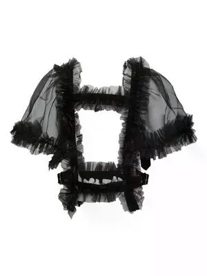 Noir Kei Ninomiya Ruffled Organdy Vest