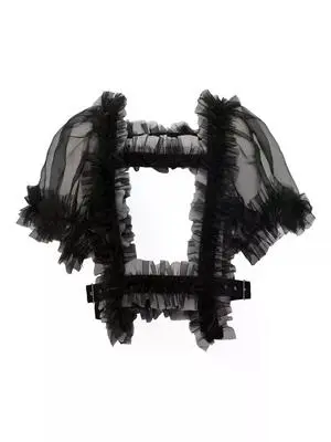 Noir Kei Ninomiya Ruffled Organdy Vest