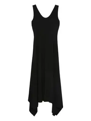 HAMZA Asymmetric A-line Dress
