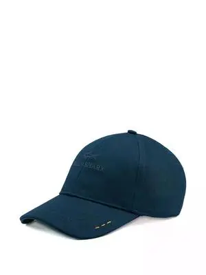 Paul & Shark Logo-embroidered Baseball Cap - Blue