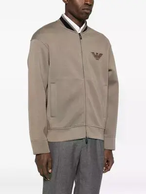 Emporio Armani Eagle-embellished Zip-up Jacket