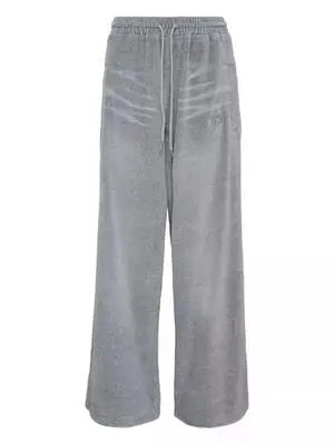 OPEN YY Velvet Texture Track Pants