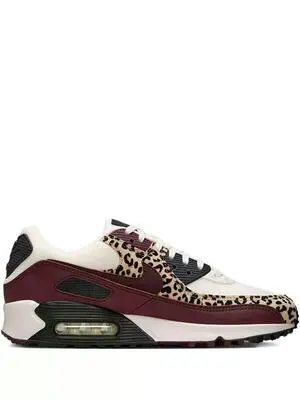 Nike Air Max 90 Leopard-print Sneakers - Brown