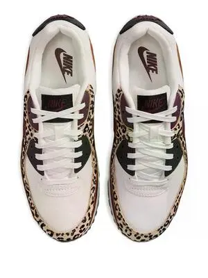 Nike Air Max 90 Leopard-print Sneakers - Brown