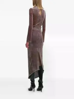 Remain Birger Christensen Asymmetric Midi Skirt