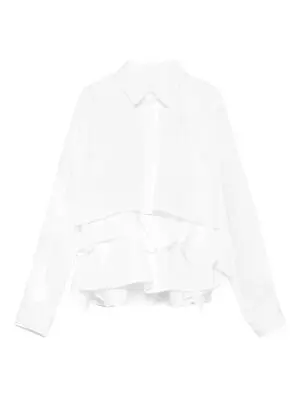 Sacai Ruffled Layered Shirt